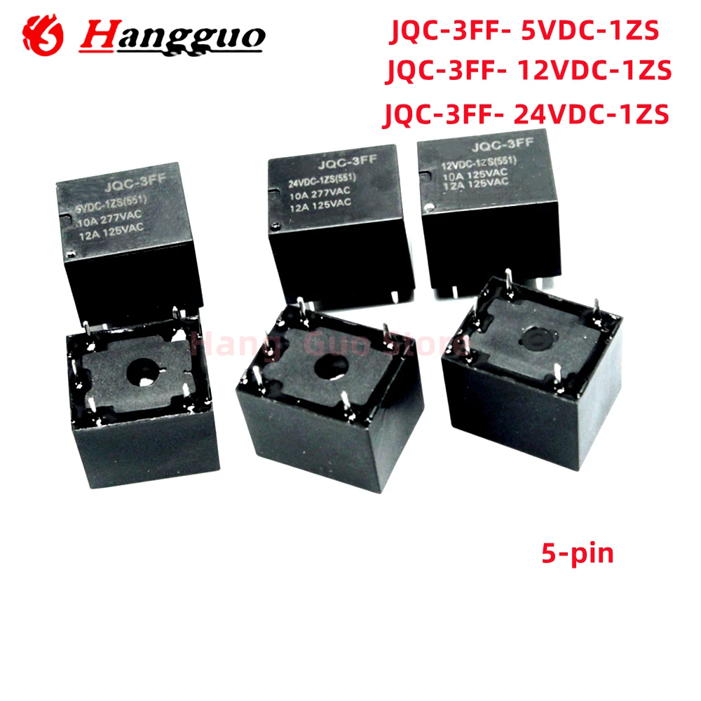 5Pcs-Original-10A-12A-DC-Relays-HF3FF-JQC-3FF-5VDC-1ZS-12VDC-1ZS-24VDC-1ZS-551.jpg