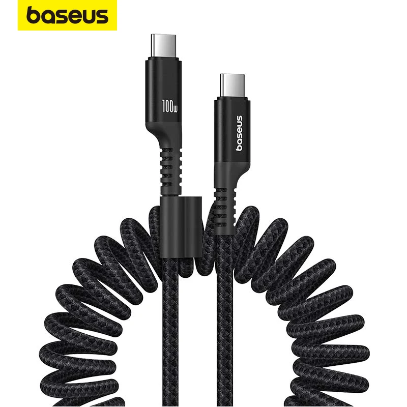 Baseus-Fish-Eye-Cable-For-iPhone-Xiaomi-USB-C-Fast-Charging-Data-Cable ...