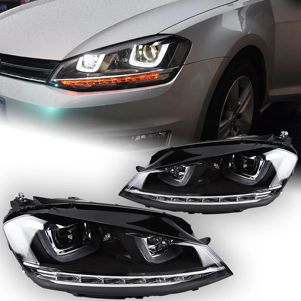 AKD-Car-Styling-for-VW-Golf-7-Headlights-MK7-LED-Headlight-R-LINE ...