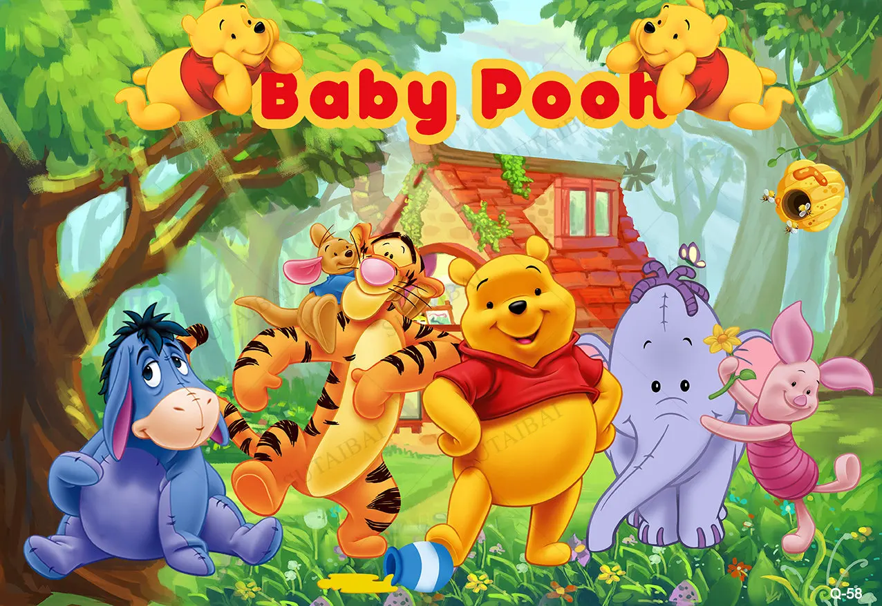 Baby Winnie The Pooh And Friends Wallpaper