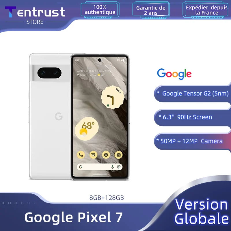 Google Pixel 7 5G Smartphone 8GB 128GB / 256GB Google Tensor G2 Octa ...