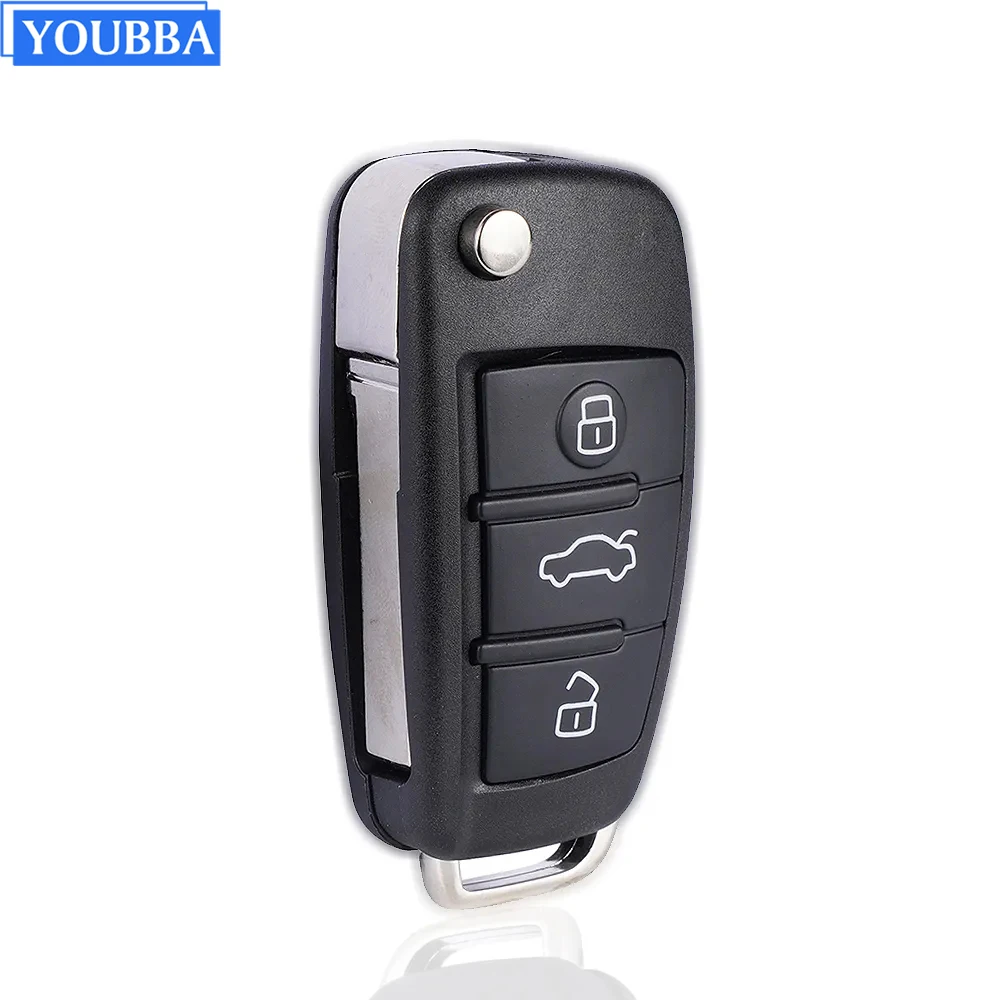 YOUBBA-Folding-Flip-Remote-Control-Shell-Case-Smart-Car-Key-Housing-for ...