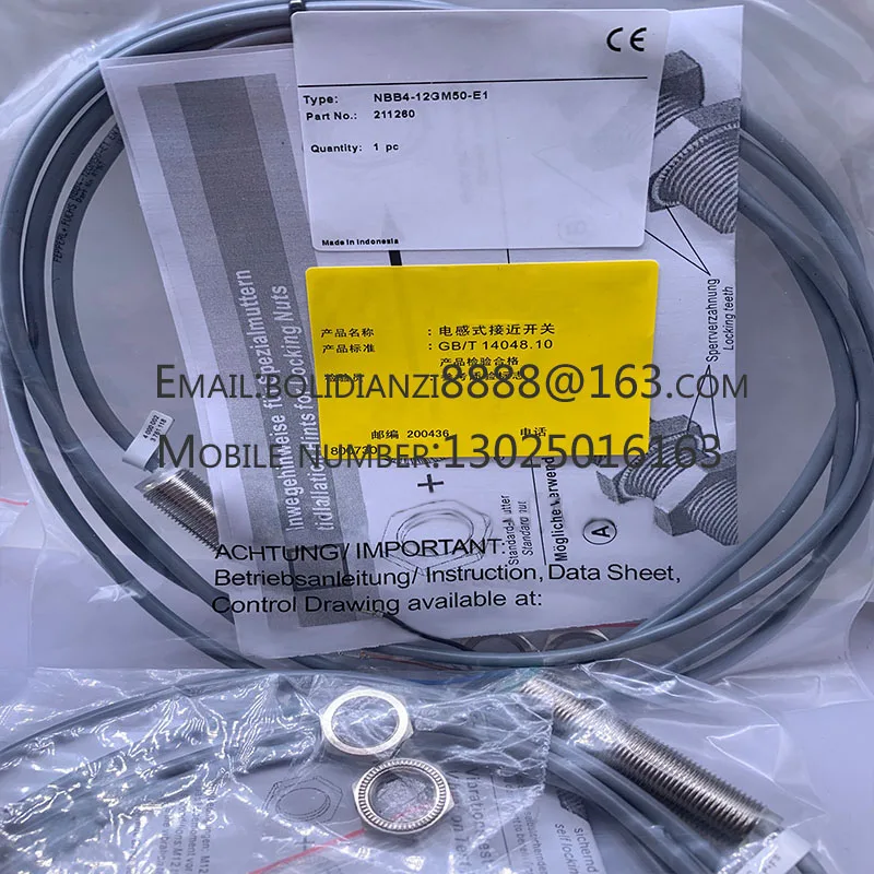 New Proximity Switch Sensor Nbb4 12gm50 E1 E3 E0 M E2 M