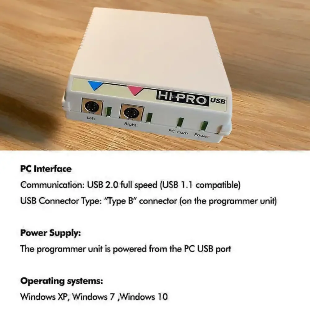 5X Hipro Digital Hearing Aid Programmer Hi-Pro USB Compatible with All ...