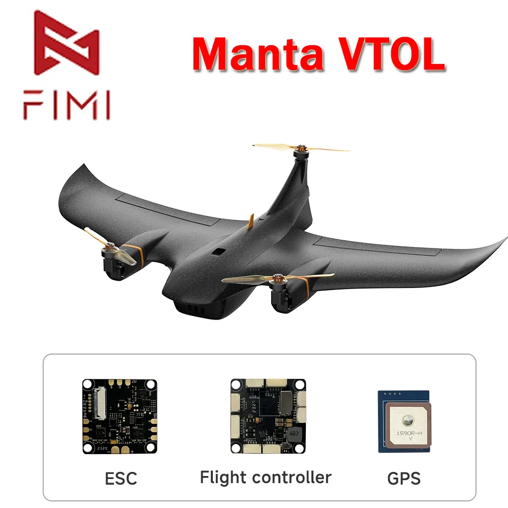 FIMI Manta VTOL Fixed Wing Tiltrotor Vertical Takeoff and Landing ...