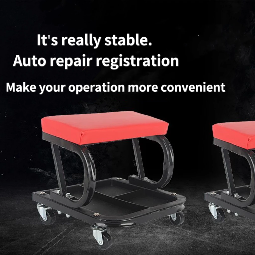 Auto-Repair-Tool-Storage-Stool-Iron-PU-Leather-Mechanical-Special ...