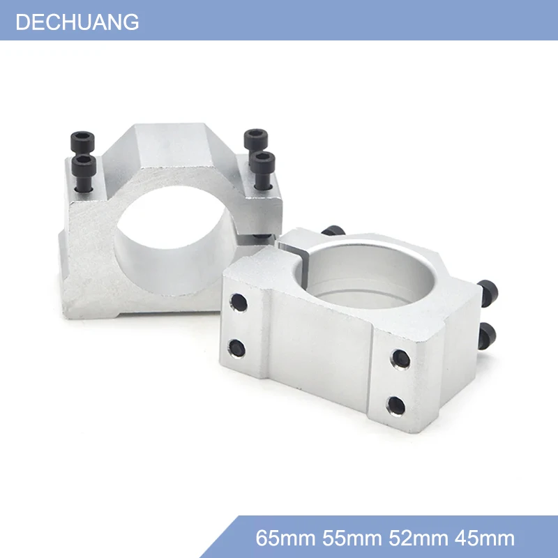 65mm-55mm-52mm-45mm-Aluminum-Spindle-Clamp-Motor-Bracket-with-4pcs ...