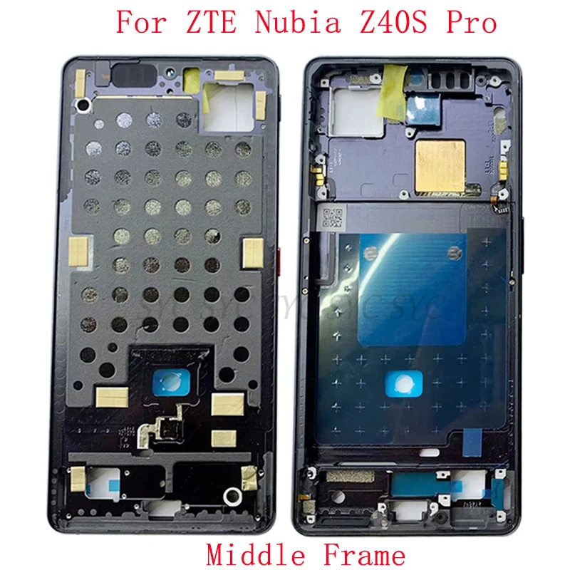 Middle Frame Housing LCD Bezel Plate Panel For ZTE Nubia Z40S Pro Phone ...