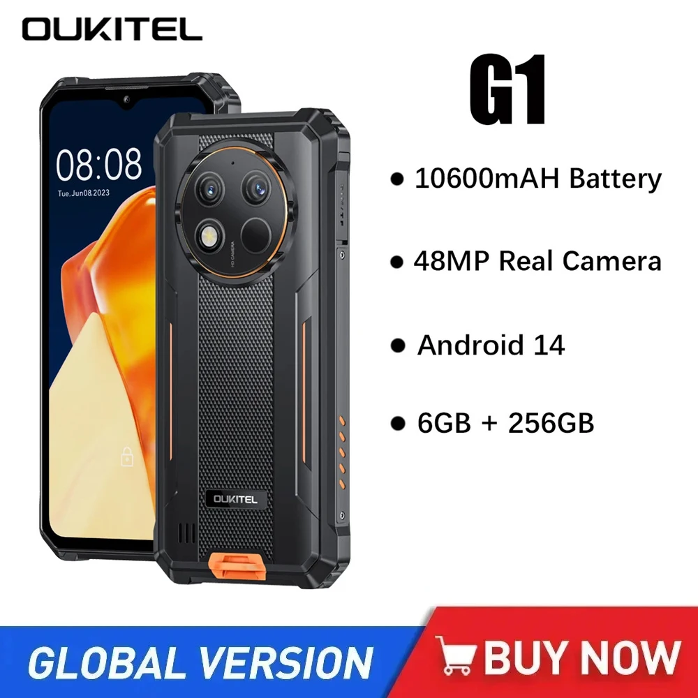 Oukitel-G1-Rugged-4G-Smartphones-6-52Inch-HD-Octa-Core-6GB-256GB ...