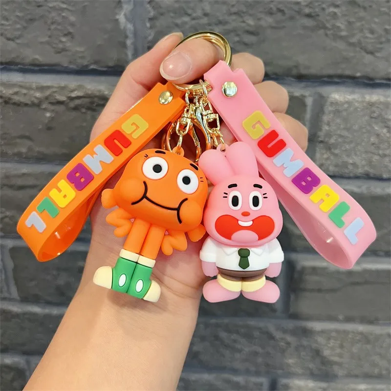 The-Amazing-World-of-Gumball-Cute-Keychain-Car-Decoration-Backpack ...