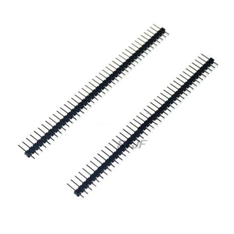 10pcs-40-Pin-1x40-Single-Row-Male-2-54-Breakable-Header-Connector-Strip ...