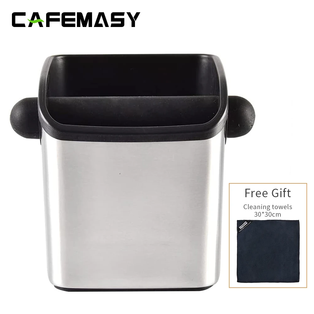 Knock Box Coffee Stainless Steel | Stainless Steel Cafe Accessories ...
