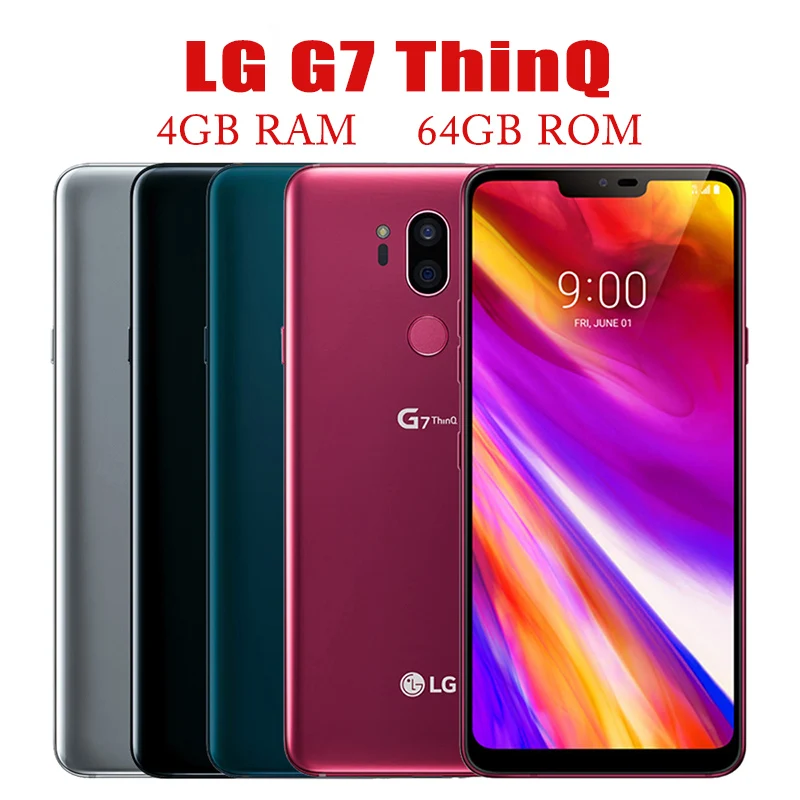 Original-Unlocked-LG-G7-ThinQ-Single-Sim-4GB-RAM-64GB-ROM-Mobile-Octa ...