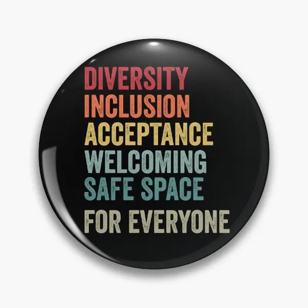 Diversity-Equity-Inclusion-Safe-Space-Lg-Soft-Button-Pin-Cute-Funny ...