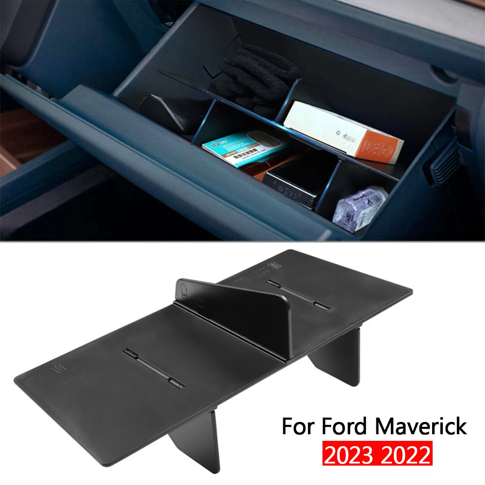 For Ford Maverick 2023 2022 Glove Box Organizer Plate Center Console ...