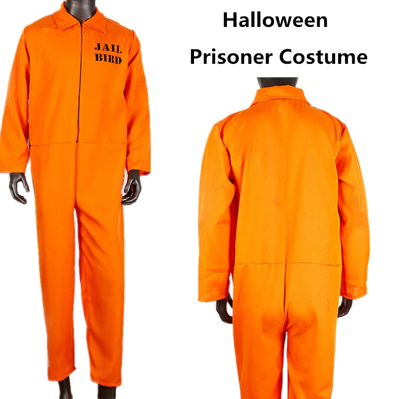 Men-And-Woman-Prisoner-Jumpsuit-Suit-Cosplay-Costumes-Halloween-Party ...