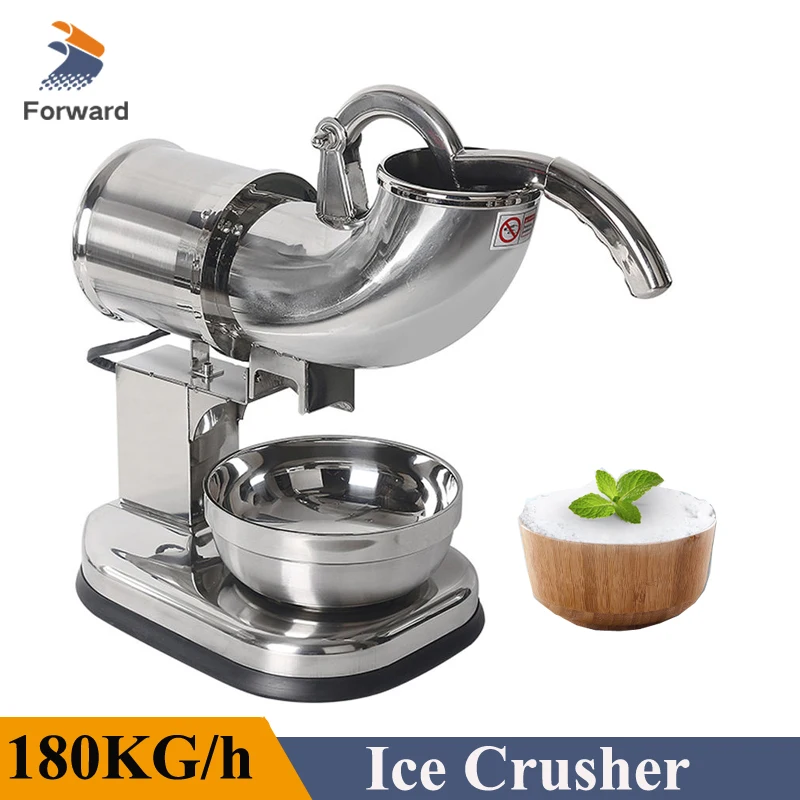 180KG-H-Electric-Ice-Shaver-Crusher-Chopper-Smoothie-Blender-Stainless ...
