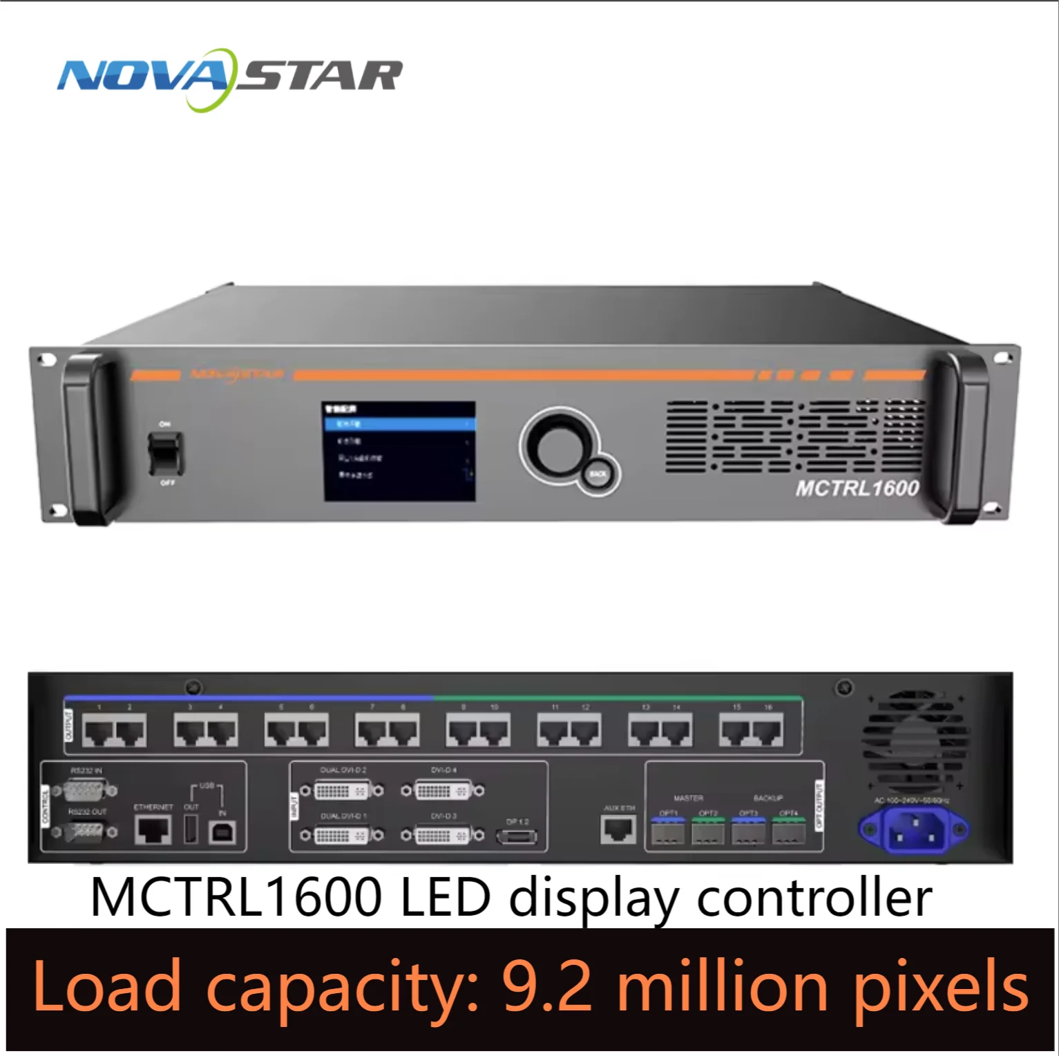 Novastar-MCTRL1600-Ultimate-Dynamic-3D-2D-Image-Controller-The-Smart-Choice-for-High-Precision ...