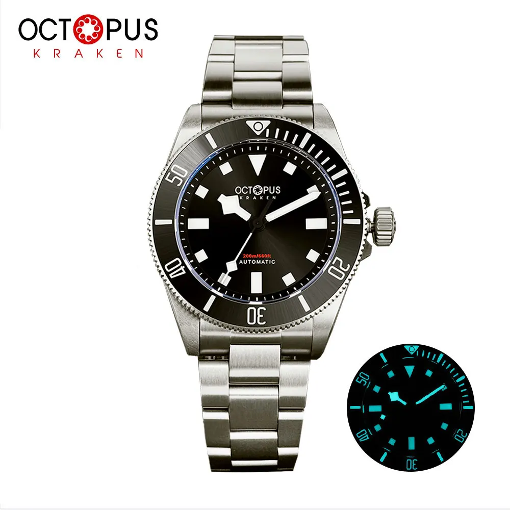 Octopus-Kraken-39mm-Titanium-Business-Male-Diver-Men-s-Watches-Luminous ...