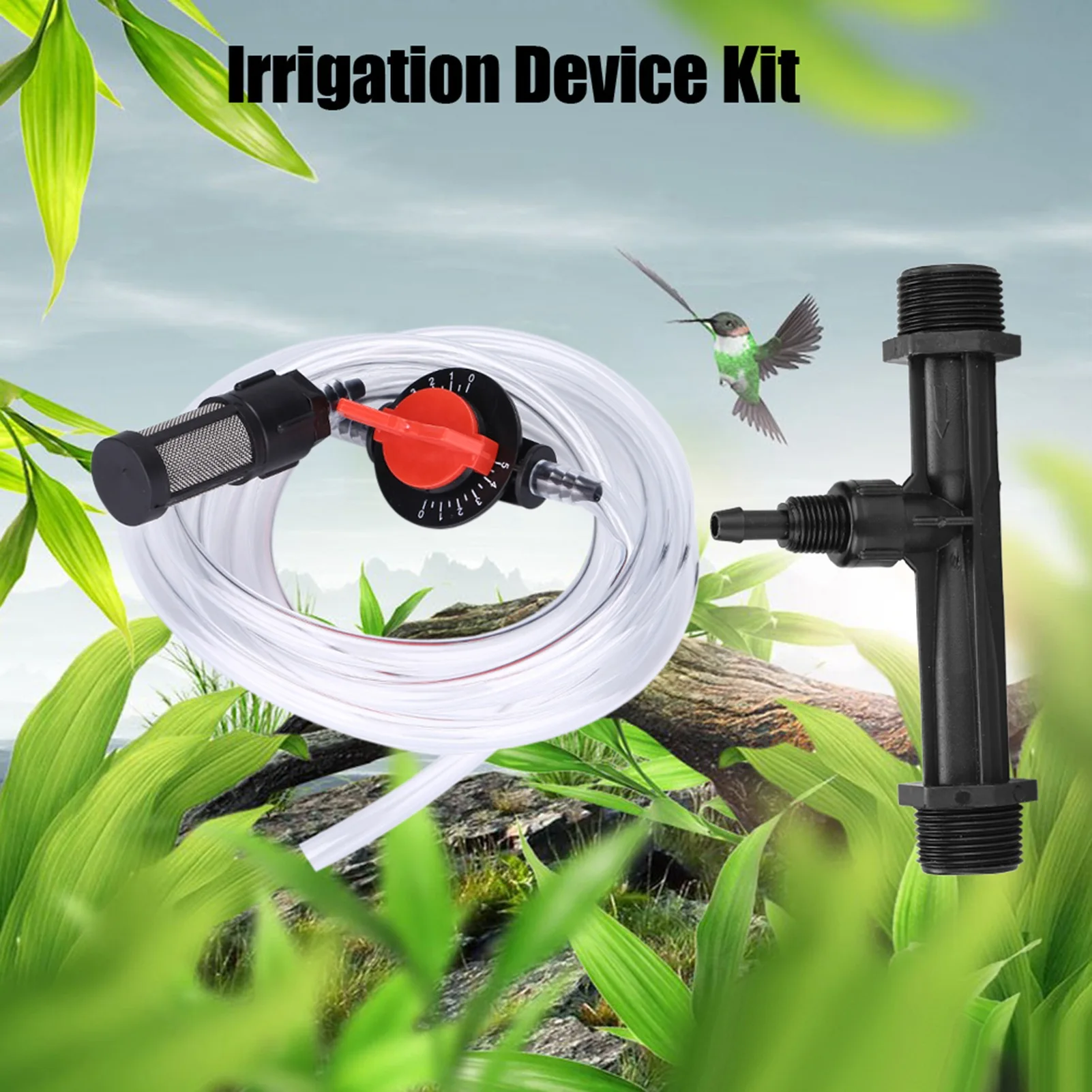 Garden Irrigation Device Kit G3/4 Fertilizer Injector Switch Filter ...