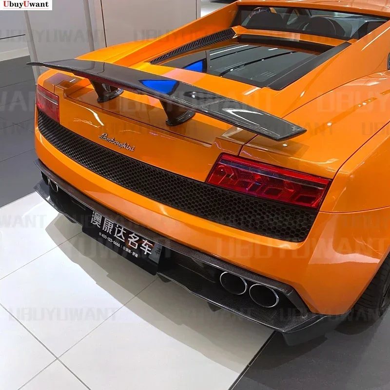 For-Lamborghini-Gallardo-LP540-LP550-LP560-2007-2014-Carbon-Fiber-Rear ...