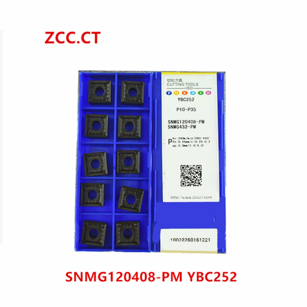 ZCC-CT-10P-SNMG120404-120408-120412-PM-DM-ZC-YBC252-Carbide-Insert-CNC ...