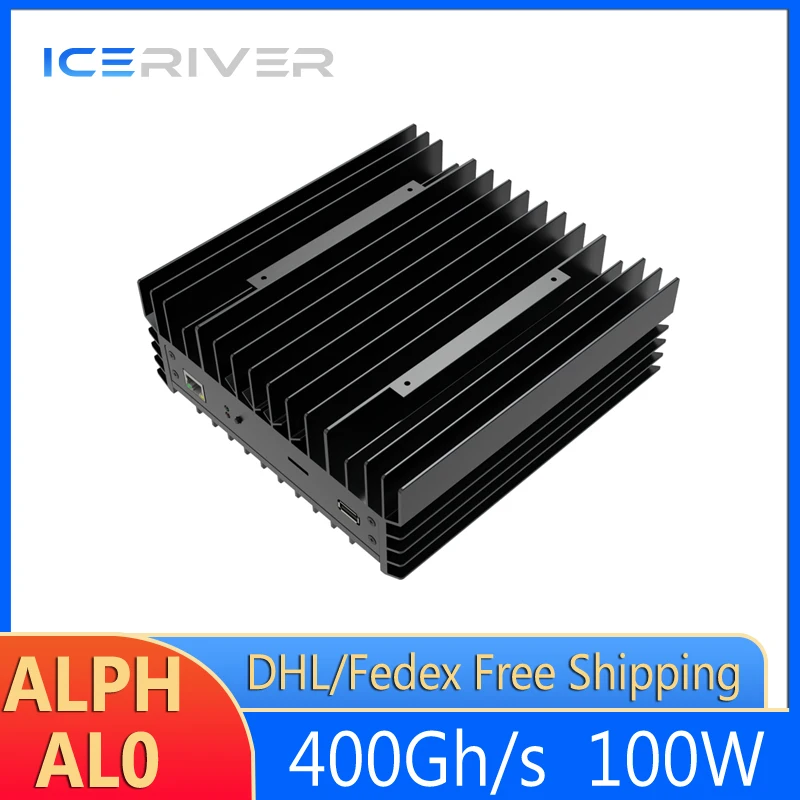Iceriver-Alph-AL0-400GH-100W-Miner-alephium-Mining-CRYPTO-ASIC-Miner ...