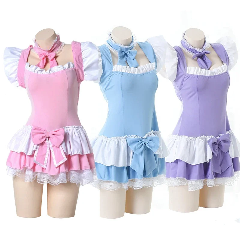 Lolita-Women-Cosplay-Maid-Dress-Cute-Kawaii-Apron-Servant-Costumes ...