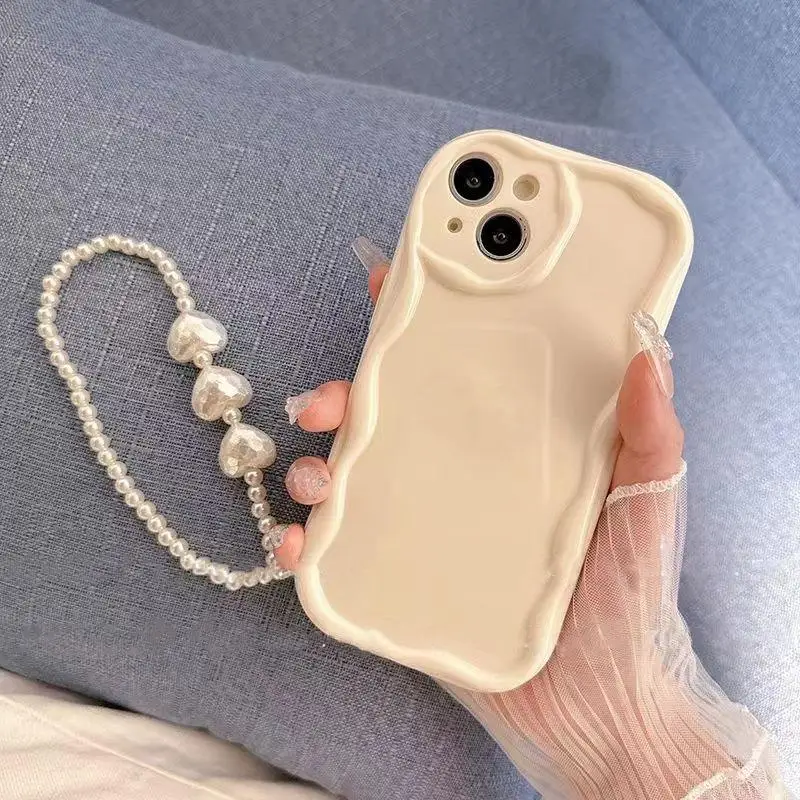 Love-Heart-Chain-Phone-Case-For-OPPO-A58-A38-A18-A79-A78-A94-A74-A77 ...