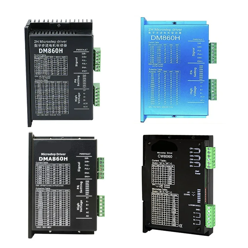 New DM860H DMA860H CW8060 Nema34 Hybrid Stepper Motor Driver Controller ...