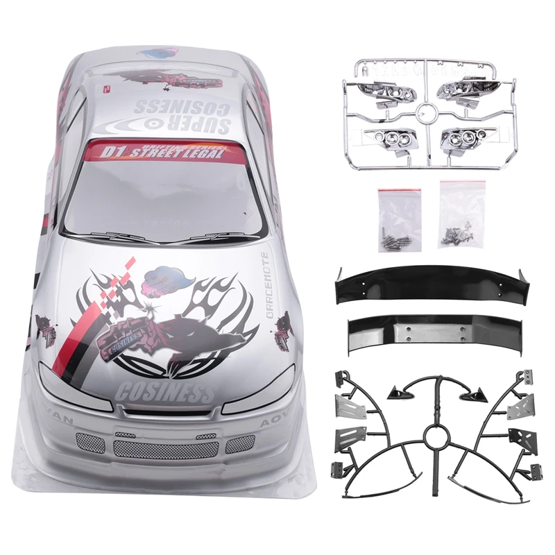 1/10 Rc Car Body Shell Modification 190mm On Road Drift For Nissan S15 ...