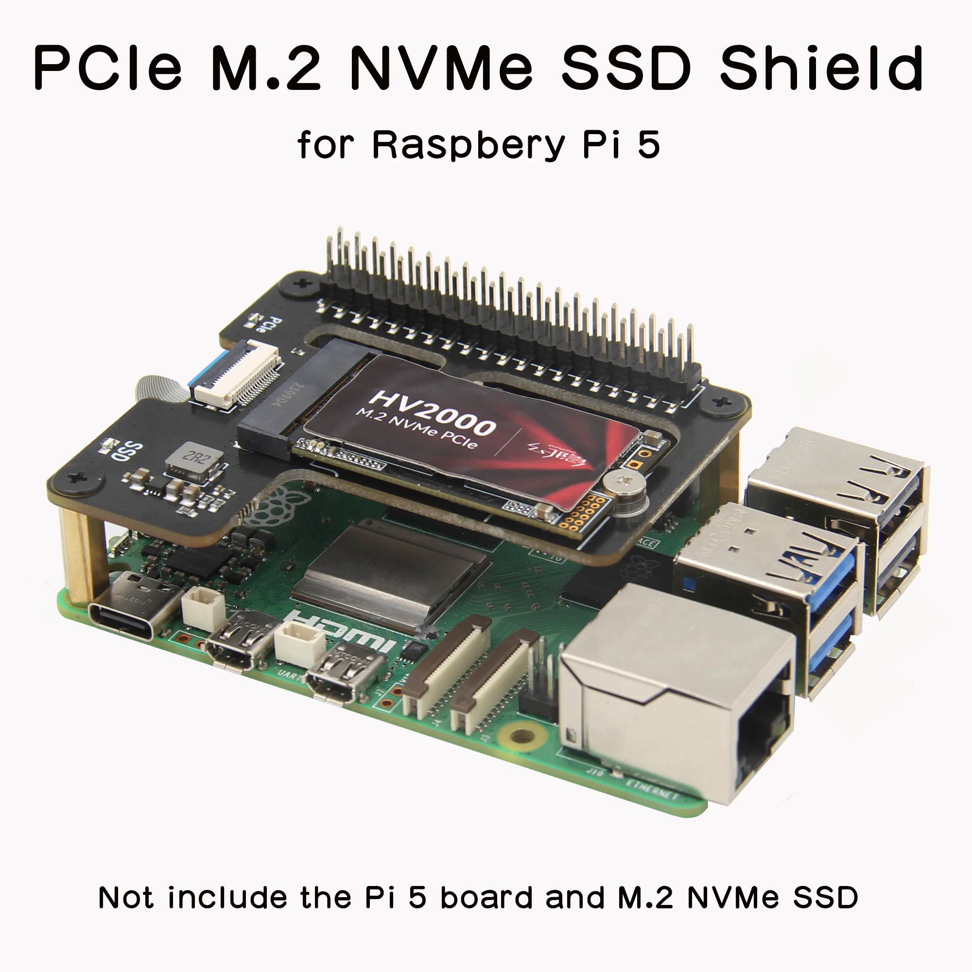 X1000-M-2-NVMe-SSD-Shield-PCIe-placa-perif-rica-Compatible-con ...