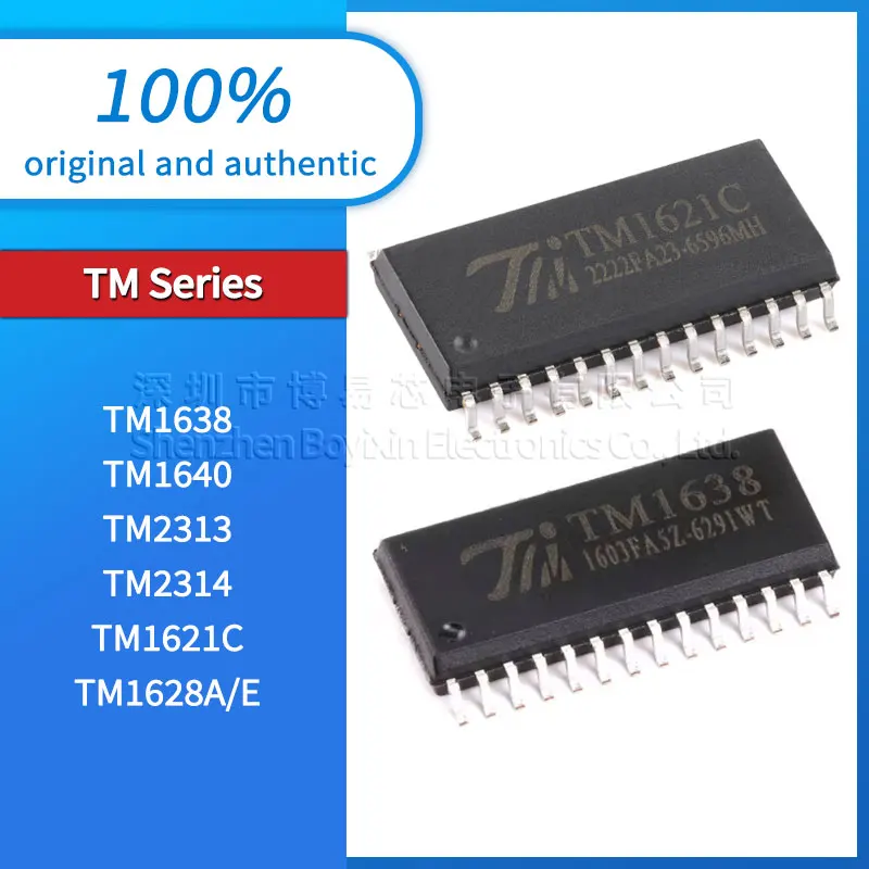 5Pcs-original-genuine-TM1621C-TM1628A-E-TM1638-TM1640-TM2313-TM2314-new ...