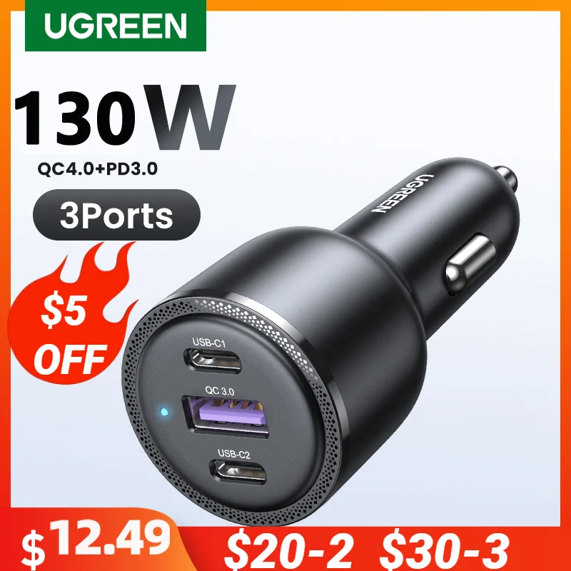 New-in-UGREEN-130W-Car-Charger-Quick-4-0-3-0-PD-Fast-Charging-USB.jpg
