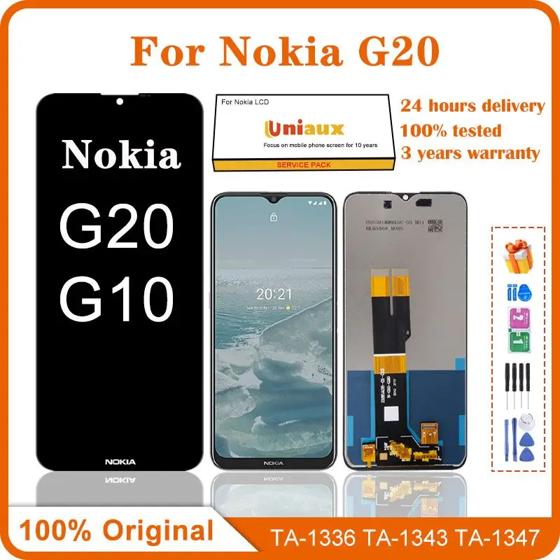 Pantalla 100% Original para Nokia G20 LCD TA-1334, montaje de ...