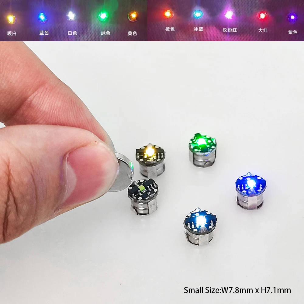 1Pcs-Mini-Magnetron-Light-Led-Single-Lamp-For-Diy-Toys-Wireless-Light ...