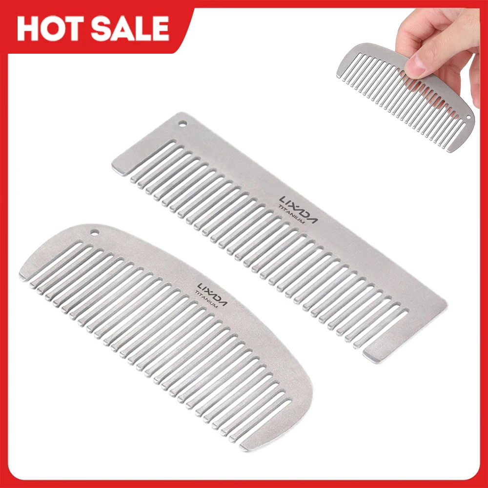 Titanium Hairdressing Comb | Titanium Camping Equipment | Titanium Hair ...