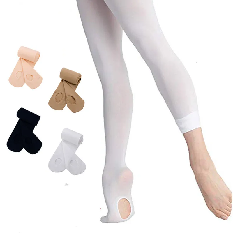 Wei-e-Strumpfhose-60d-Cabrio-Balletts-tr-mpfe-Frau-profession-elle ...