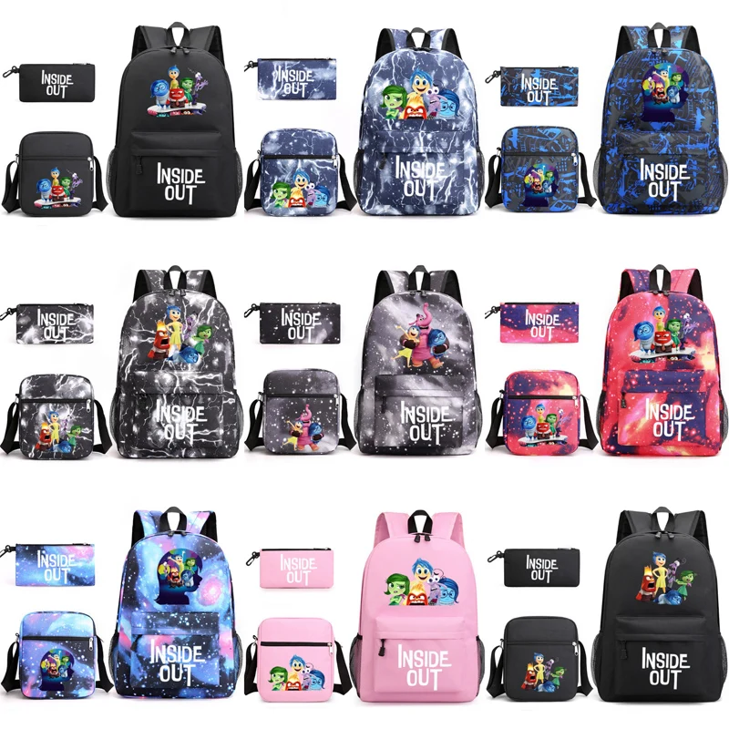 3pcs-set-Disney-Inside-Out-2-School-Bag-Set-Students-Backpack-Lunch-Bag ...