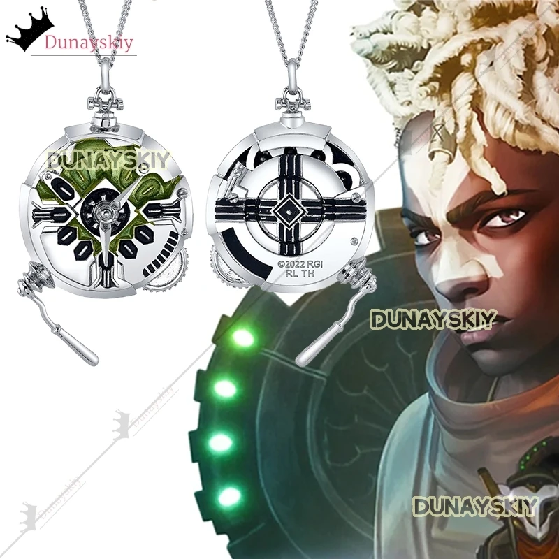 Arcano-Ekko-cron-metro-colgante-juego-LoL-TV-2-accesorio-de-disfraz ...