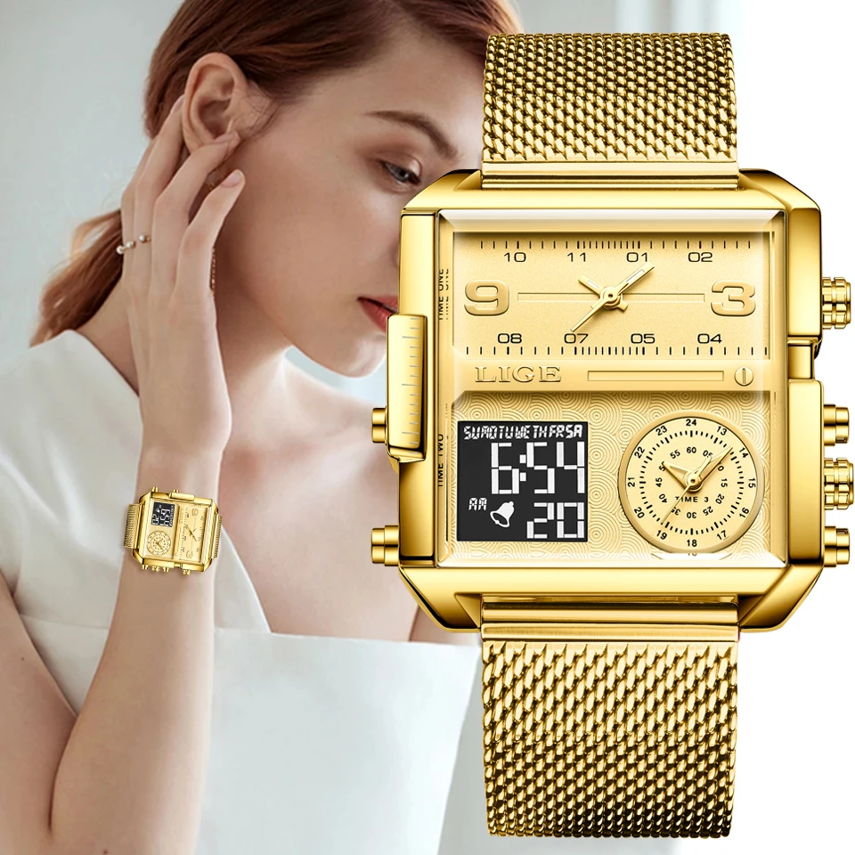 LIGE-Fashion-Creative-Square-Watch-Ladies-Top-Brand-Luxury-Women-Watch ...