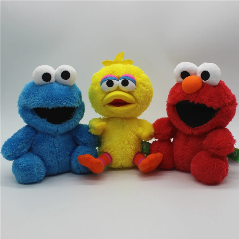 Elmo-cl-sico-y-monstruo-de-las-galletas-para-ni-os-juguete-de-peluche ...