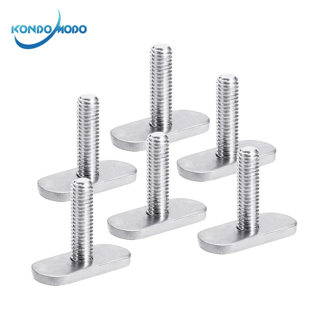4X Stainless Steel Screws Rail Track Nuts Rails Bolts Fishing Parts ...