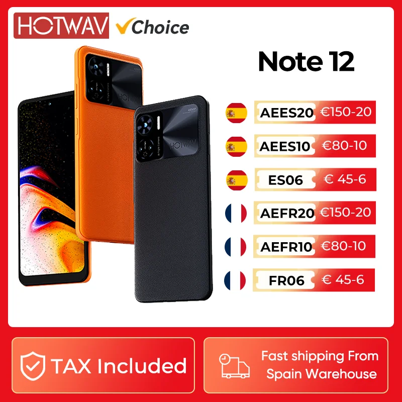 Hotwav-Note-12-Smartphone-6-8-HD-Android-13-8GB-128GB-Octa-Core-Handy ...