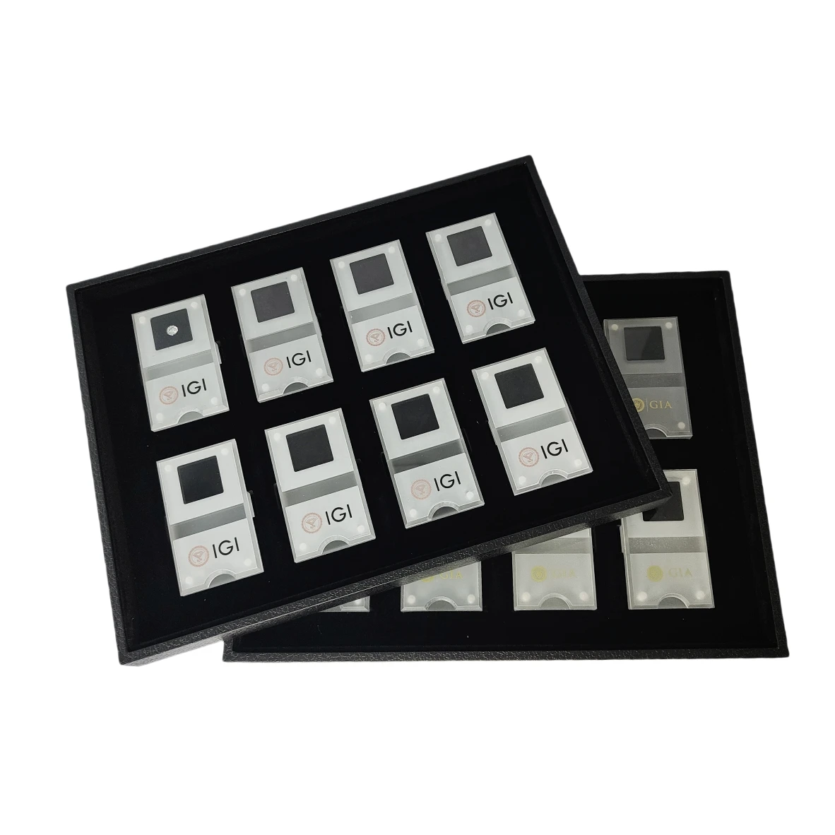 High-Quality-Loose-Diamond-Storage-Display-Box-Tray-Acrylic-Gem-Display ...