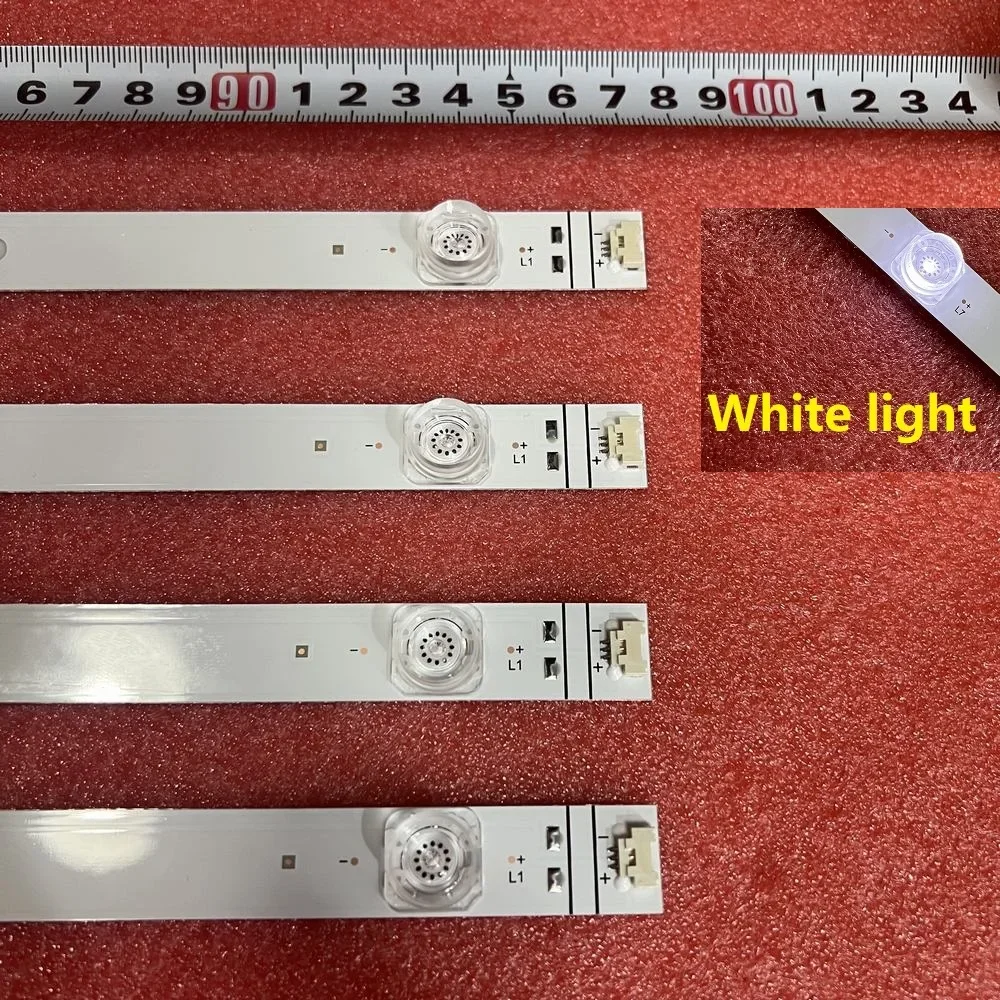 4pcs-set-LED-Strip-9LED-white-light-For-Panasonic-TH-50HX700B-JVC-LT ...