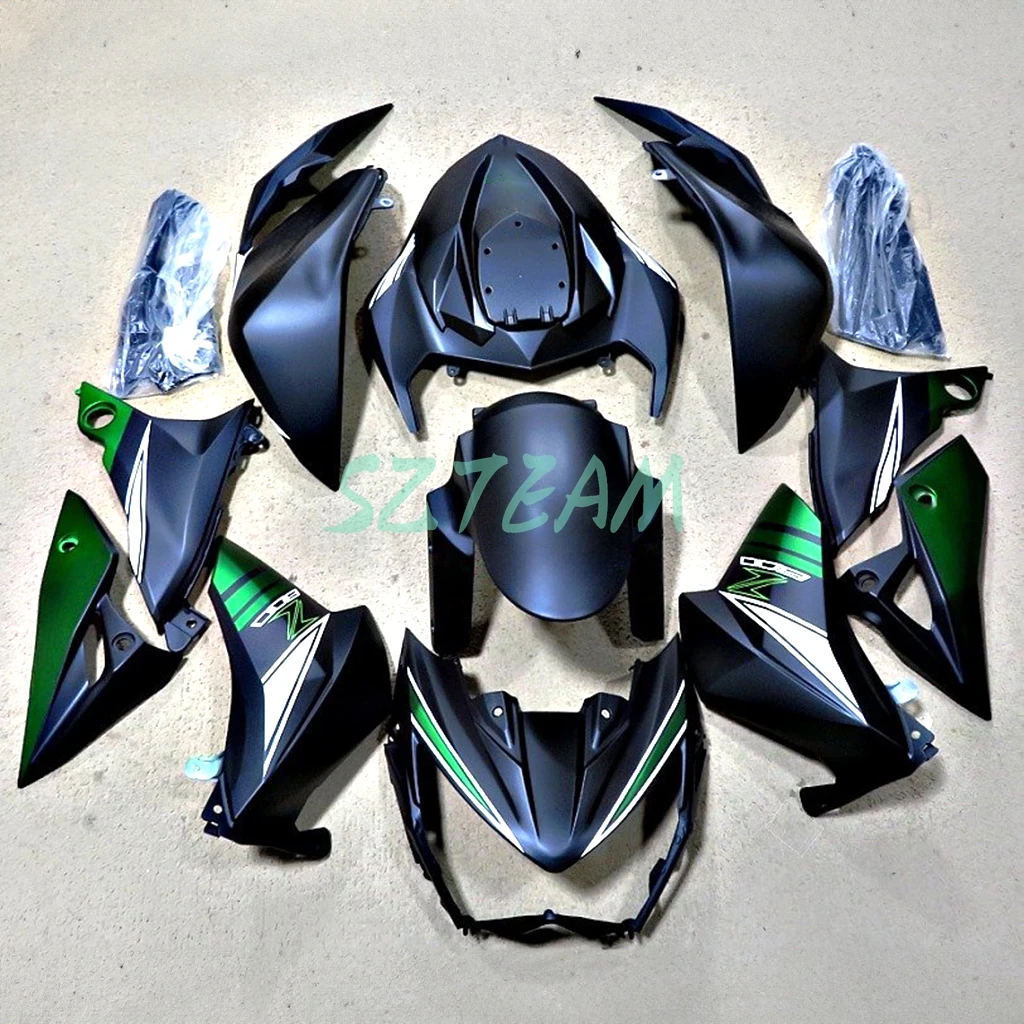 For Kawasaki 2013-2016 Z800 Panel Fairing Kit Z 800 13-16 Black OEM ...