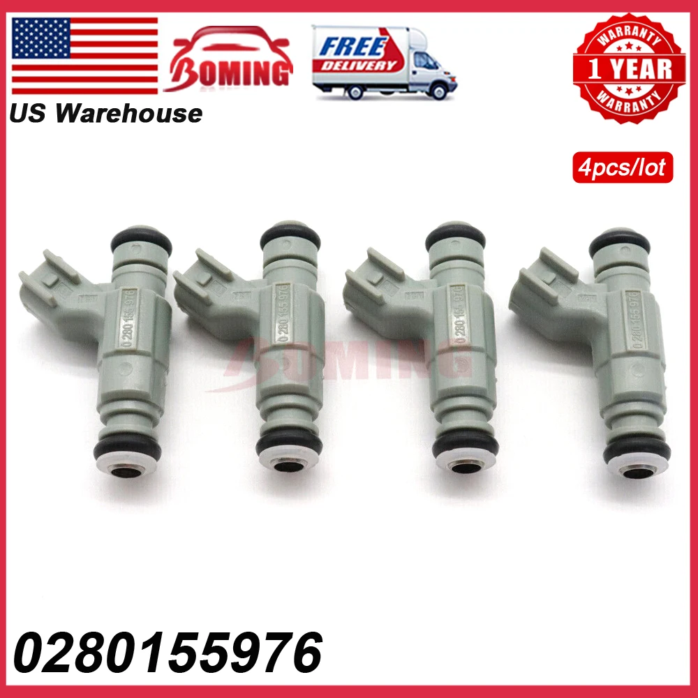 4PCS-New-Car-Fuel-Injector-0280155976-Fit-For-Dodge-Caravan-Neon ...