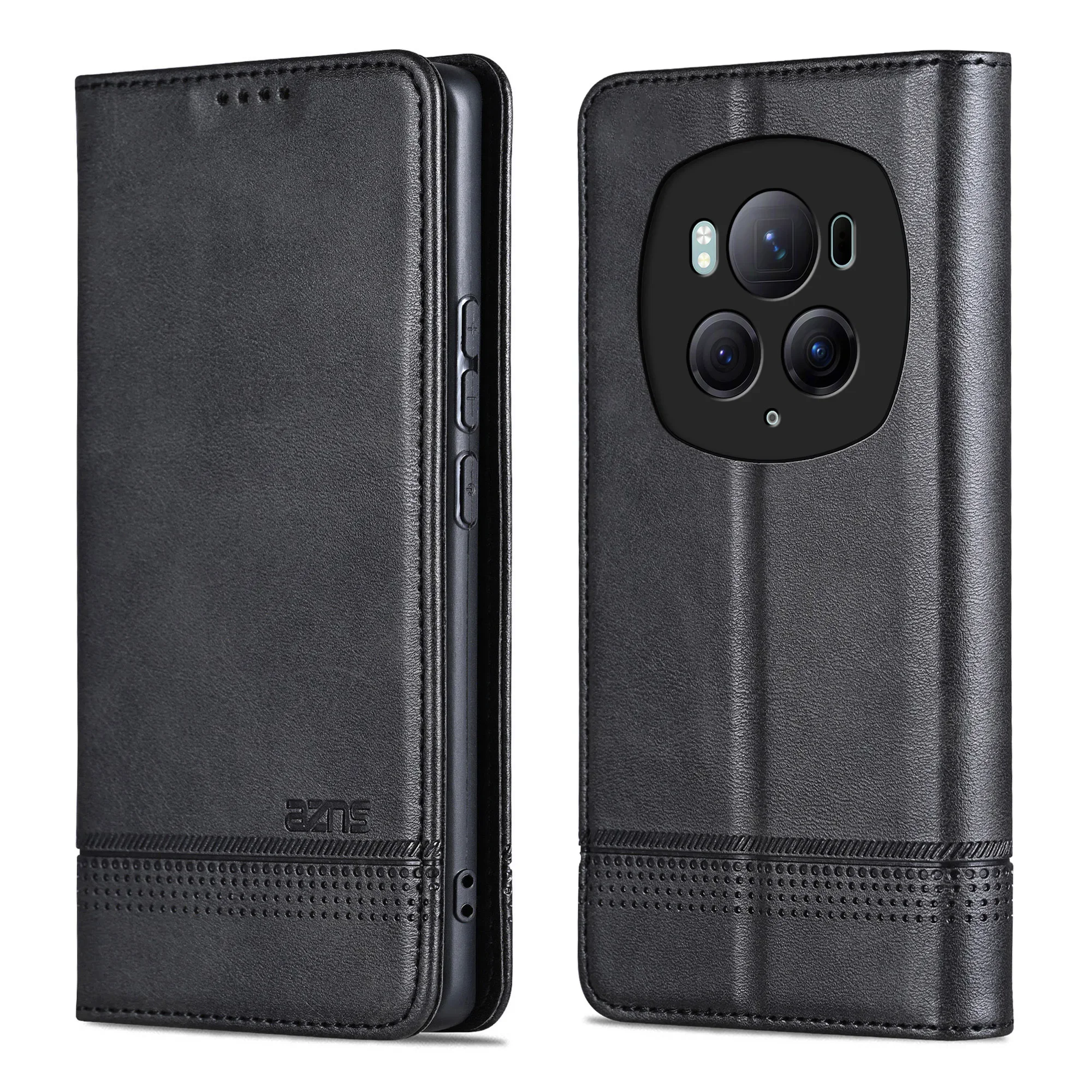 Honor Magic 6 PRO 5G 7 Luxury Leather Case Retro Wallet Book Holder ...