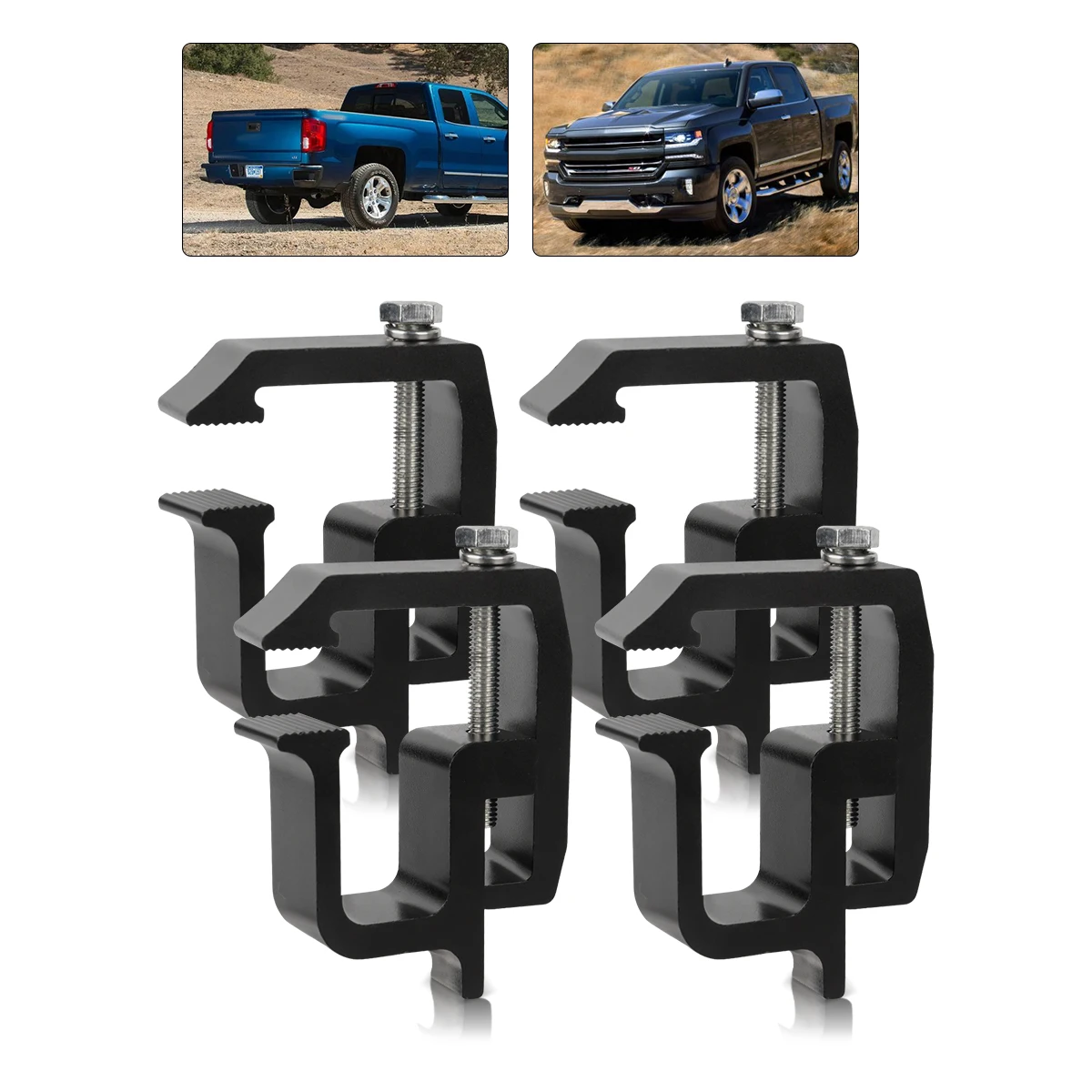 Truck Roof & Camper Shell Mounting Clamp – Geared Up Garage